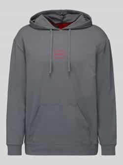 HUGO BOSS Regular Fit Sweatjacke aus Baumwoll-Mix Modell Laze Hoodie