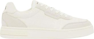 A|X Armani Exchange Homme, Chaussures, Blanc, Taille: 40 1/2 EU Baskets en tissu technique