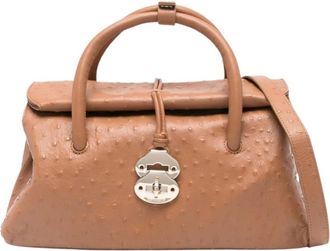 Zanellato Femme, Sacs, Brun, Taille: ONE Size Handbag