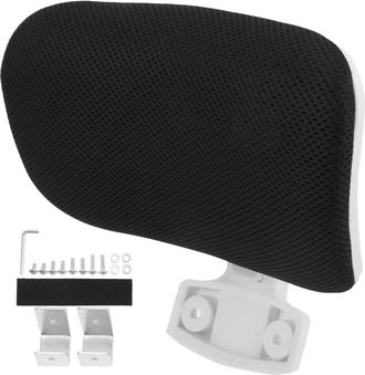 BESPORTBLE Verstellbare B&uuml;rostuhl Kopfst&uuml;tze mit Ergonomischem Nackenkissen H&ouml;henverstellbar Clip Montage f&uuml;r Arbeits und Computerst&uuml;hle Nackenst&uuml;tze f&uuml;r B&uuml;ro un