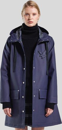 Lyle & Scott Stutterheim Mosebacke Jacke f&uuml;r Damen - Marineblau