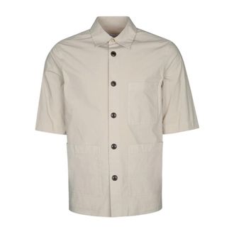 Jacob Cohen Homme, Chemises, Beige, Taille: 2XL T-Shirt Ras du Cou