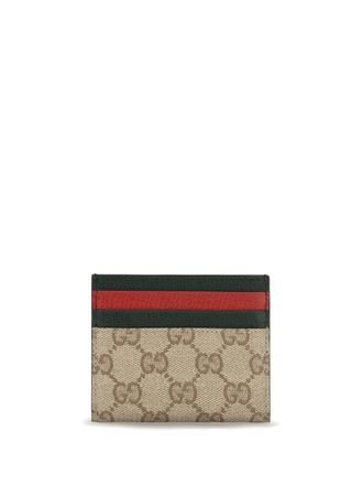 Gucci GG Coated Canvas Multicolor Card Case - Multicolor