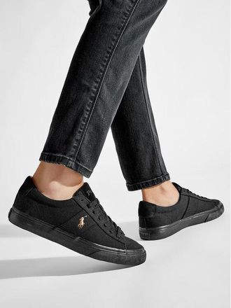 Polo Ralph Lauren Sneakers aus Stoff Sayer 816764497002 Schwarz