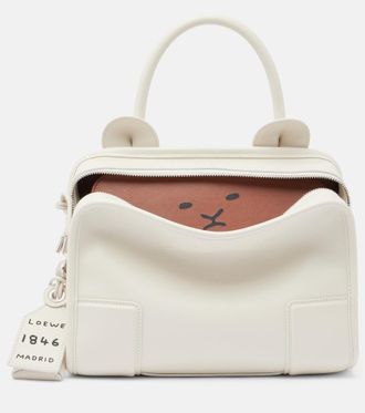 Loewe Tote Bag Amazona 180 Lion Intarsio Small