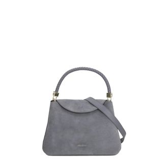 Coccinelle Sac port&eacute; &eacute;paule Tiggy Suede Bim - Femme - Sacs - Gris - Taille: ONE Size