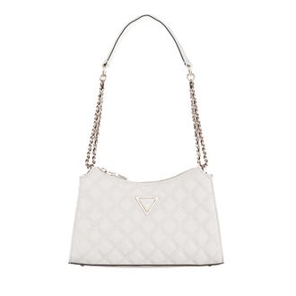 Guess Pochettes - Giully Top Zip Shoulder Bag - Gr. unisize - in Creme - f&uuml;r Damen