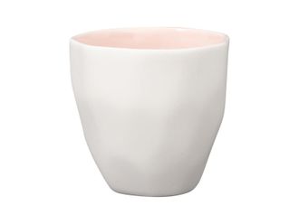 Green Gate MINI Latte Cup ELEMENTS PALE PINK Rosa Weiß Espresso Tasse 130 ml