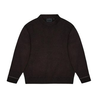 Rains Femme, Pulls, Brun, Taille: 38 FR Sowa Tricot Col Rond