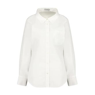 Stella McCartney Baumwoll-Popeline-Hemd - - Blouses & Shirts - Damen - Wei&szlig; - M