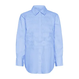 Part Two Natinka Shirt - - Blouses & Shirts - Damen - Blau - M