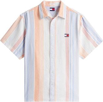 Tommy Jeans Herren Hemd RELAXED STRIPE