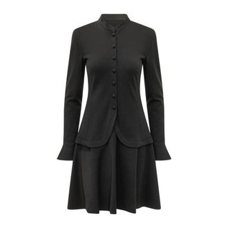 Emporio Armani Kurzes Kleid - - Dresses - Damen - Schwarzk - S