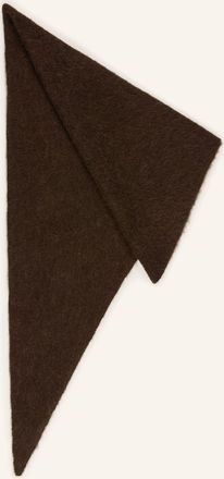 Selected Dreieckstuch braun