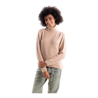 H2O Pull &agrave; col roul&eacute; - Femme - Pulls - Rose - Taille: 40 FR