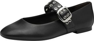 Tamaris Ballerina Damen Vegan Elegant schwarz,EU 38