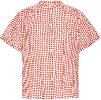 Ichi Ichi, Femme, Blouses et Chemises, Rouge, Taille: 36 FR Shirt