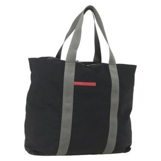 Prada Pre-owned Nylon Vintage Tote Bag - - Pre-owned - Damen - Schwarzk - ONE SIZE
