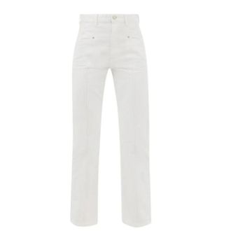 Isabel Marant Gerades Jeans - - Jeans - Damen - Wei&szlig; - XS