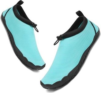 Mishansha Homme Chaussure Aquatique Femme Chaussures deau Respirant Antidérapant Chaussures de Natation Bleu Ciel GR.40