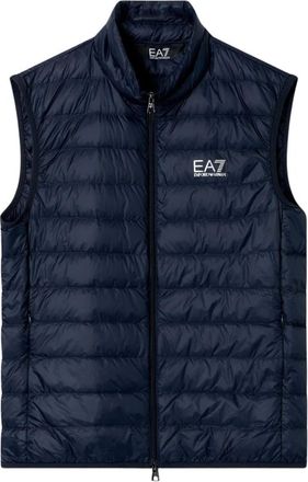 Emporio Armani Emporio Armani Ea7, Homme, Vestes, Bleu, Taille: L Core Identity Packable Gilet