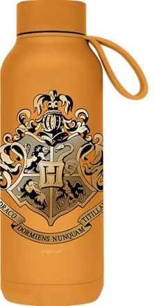 Quokka HP Hogwarts Thermosflasche aus solidem Edelstahl, mit Aufh&auml;nger, 510 ml