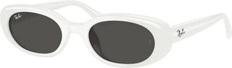 Ray-Ban unisex, Accessoires, Blanc, Taille: 53 MM Rb4441D Lunettes de soleil