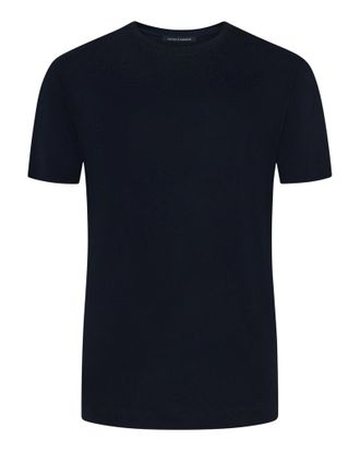 Trusted Handwork O-Neck T-Shirt aus Pima-Baumwolle in