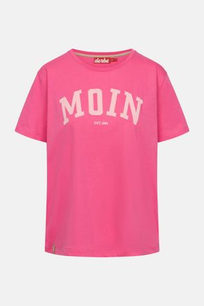 Derbe Derbe T-Shirt Moin Damen Pink GOTS Organic