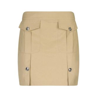 Liu Jo Minirock aus Baumwollmischung - - Skirts - Damen - Beige - S