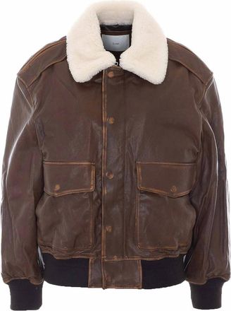 Dunst Lederjacke - Braun