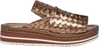 Pons Quintana Ciabatta Intrecciata - - Shoes - Damen - Braun - 39 EU