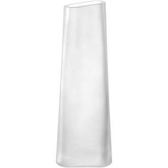 Leonardo TURNO Vase - 1 St&uuml;ck - Satinierte Glasvase - Moderne Optik - Schlichtes Design - Blumenvase f&uuml;r einzelne Blumen - Vielseitig einsetzbar - H&ouml;he 34 cm -