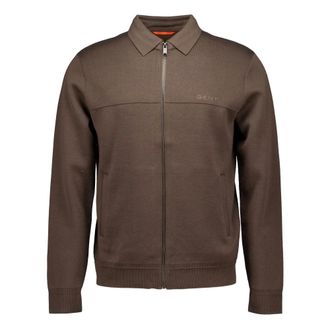 Genti K5106-1840 Pull en maille - Homme - Vestes - Brun - Taille: XL
