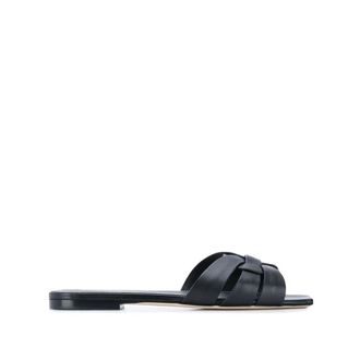 Saint Laurent Tribute Mules - - Shoes - Damen - Schwarzk - 37 EU