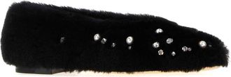 Jimmy Choo London Margot Flat - Black