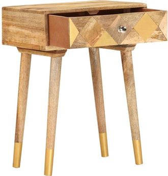 vidaXL Nachttisch 43x30x58 cm Massivholz Mango Vidaxl
