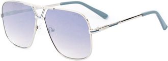Guess Graue Metall-Sonnenbrille