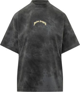 Palm Angels Femme, Tops, Multicolore, Taille: 38 FR Palm Dream Loose Tee