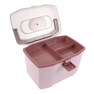 Valiclud Tragbare Medizin Aufbewahrungsbox mit Verstellbaren Fächern Stabilem Kunststoff Praktischem Griff Vielseitig für Reise Büro Zuhause und Outdoor Kompak