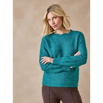 Daxon by - Pull d&eacute;tails ajour&eacute;s fantaisie