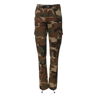 Dolce & Gabbana Femme, Pantalons, Multicolore, Taille: 34 FR Pantalon Cargo Camouflage Multicolore