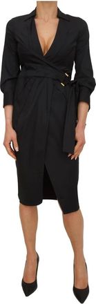 Elisabetta Franchi Femme, Robes, Noir, Taille: 44 FR Vestito