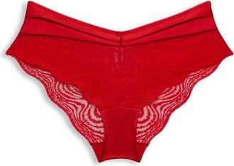 Esprit Damen Moving Lace Rcs Brz.shorts, Rot, 38