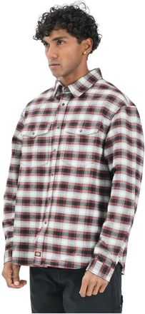 Dickies Homme, Chemises, Multicolore, Taille: S Johnsonville Long Sleeve Shirt