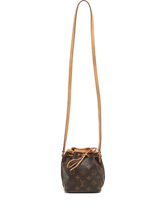 Louis Vuitton mini sac seau Noe Monogram (2020) - Marron