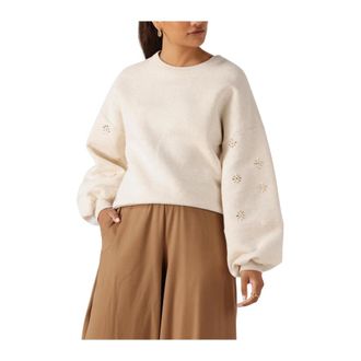 Nukus Nukus, Damen, Sweatshirts & Hoodies, Beige, XLGr&ouml;&szlig;e