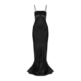 Rick Owens Femme, Robes, Noir, Taille: 40 FR Off-shoulder dress