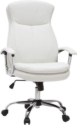 Miliboo Design-Bürosessel weiß Wall Street