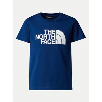 The North Face T-Shirt Easy NF0A8DRN Blau Regular Fit